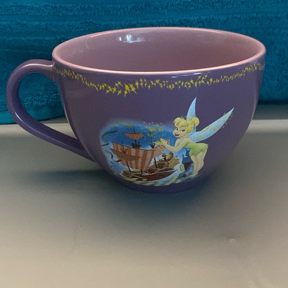 Disney | Other | Vintage Disney Store Tinkerbell Coffee Tea Mug Soup ...
